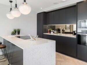 Silestone White Arabesque Quartz | Solid Stone Worktops Ltd