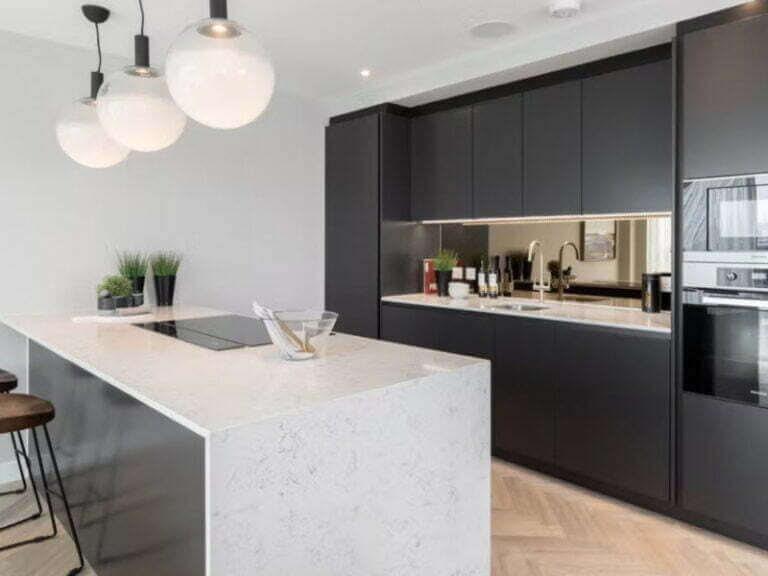 Silestone White Arabesque Quartz | Solid Stone Worktops Ltd